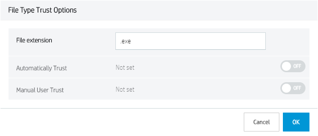 Trusting Files based on Signature