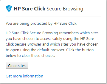 HP Wolf Pro Security Support