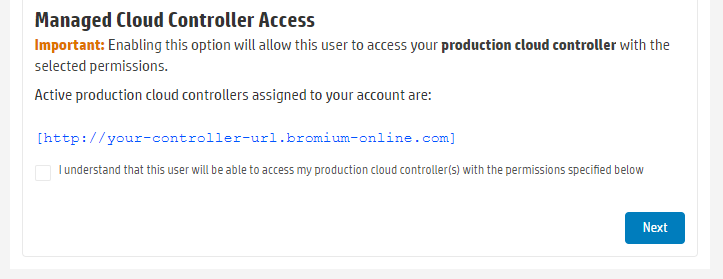 Cloud Controller User Management Guide