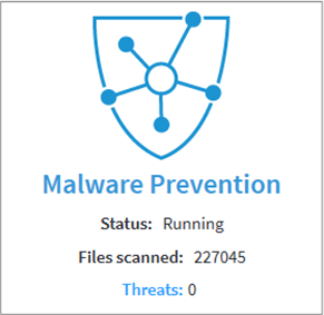 Malware Prevention Status Messages