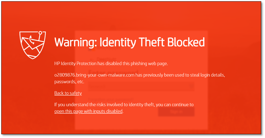 Understanding HP Wolf Identity/Credential Protection