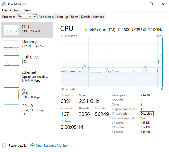 How to enable Virtualization Technology in the BIOS