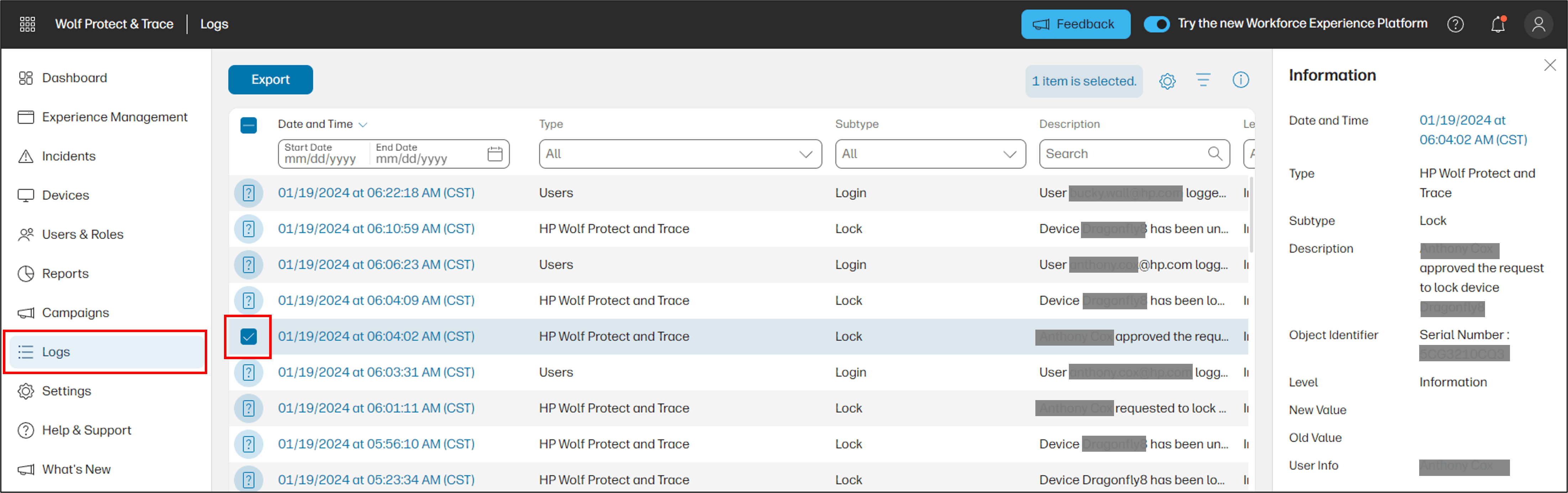 HP Wolf Pro Security Support