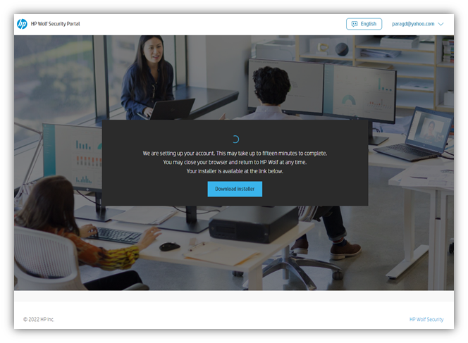 HP Wolf Pro Security Support
