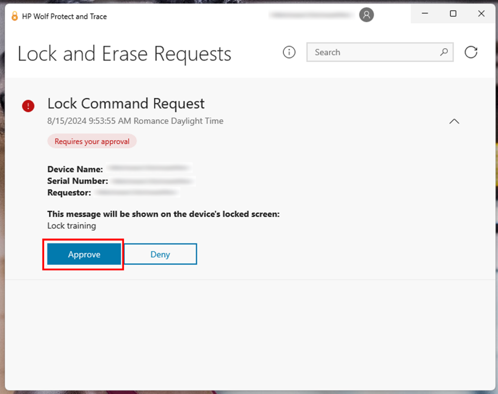 Protect and Trace : Locking and Unlocking a Device