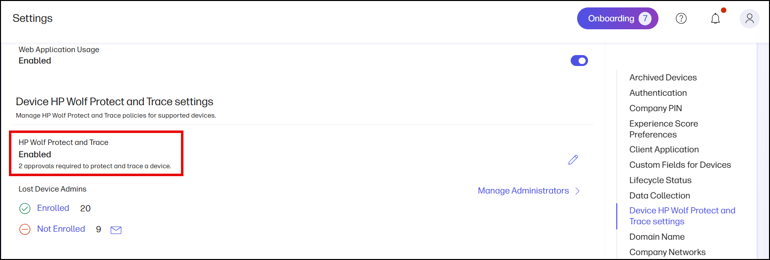 Protect & Trace: Enabling HP Wolf Protect and Trace with Wolf Connect ...