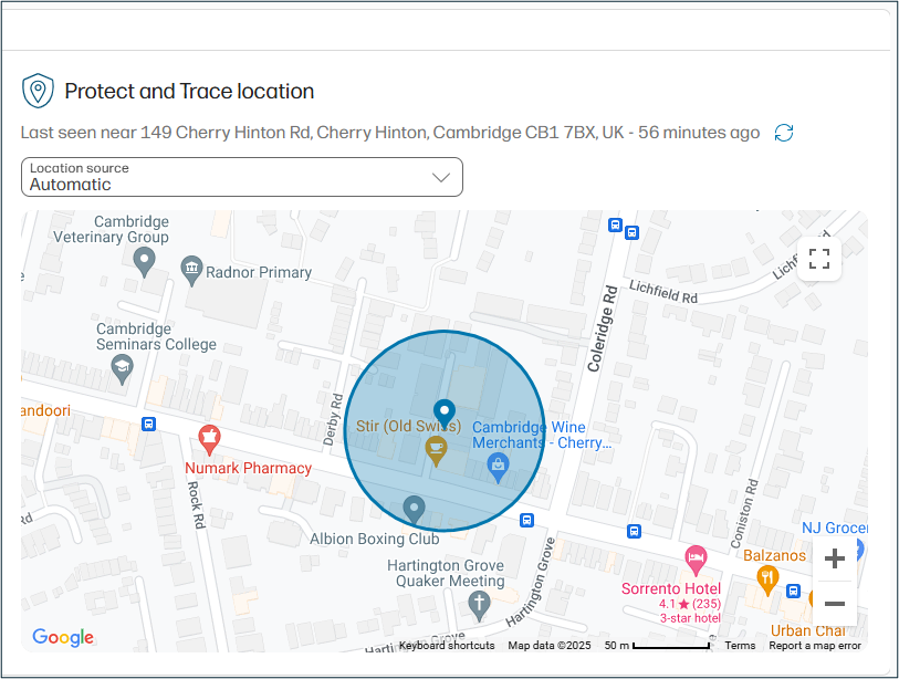 Protect & Trace: Finding Devices
