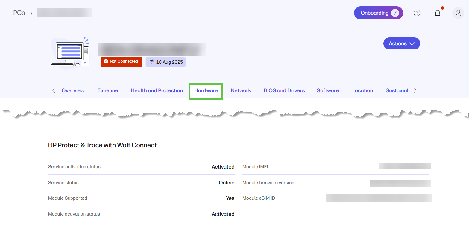 Protect & Trace: Wolf Connect Service Information
