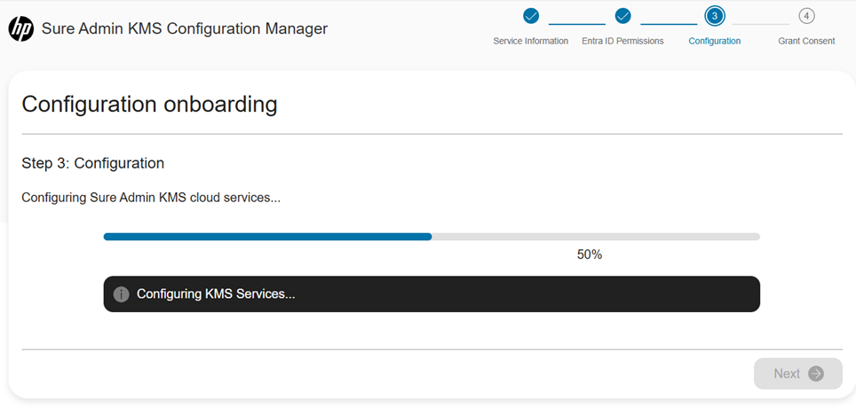 HP Sure Admin KMS Deployment from Azure Marketplace