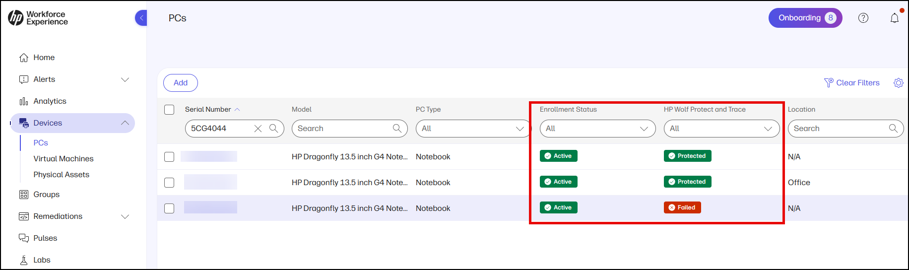 HP Wolf Protect and Trace: General Prerequisites